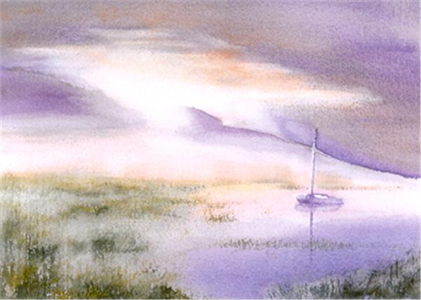 Wellfleet Morning- Original, Prints, Note Cards Available